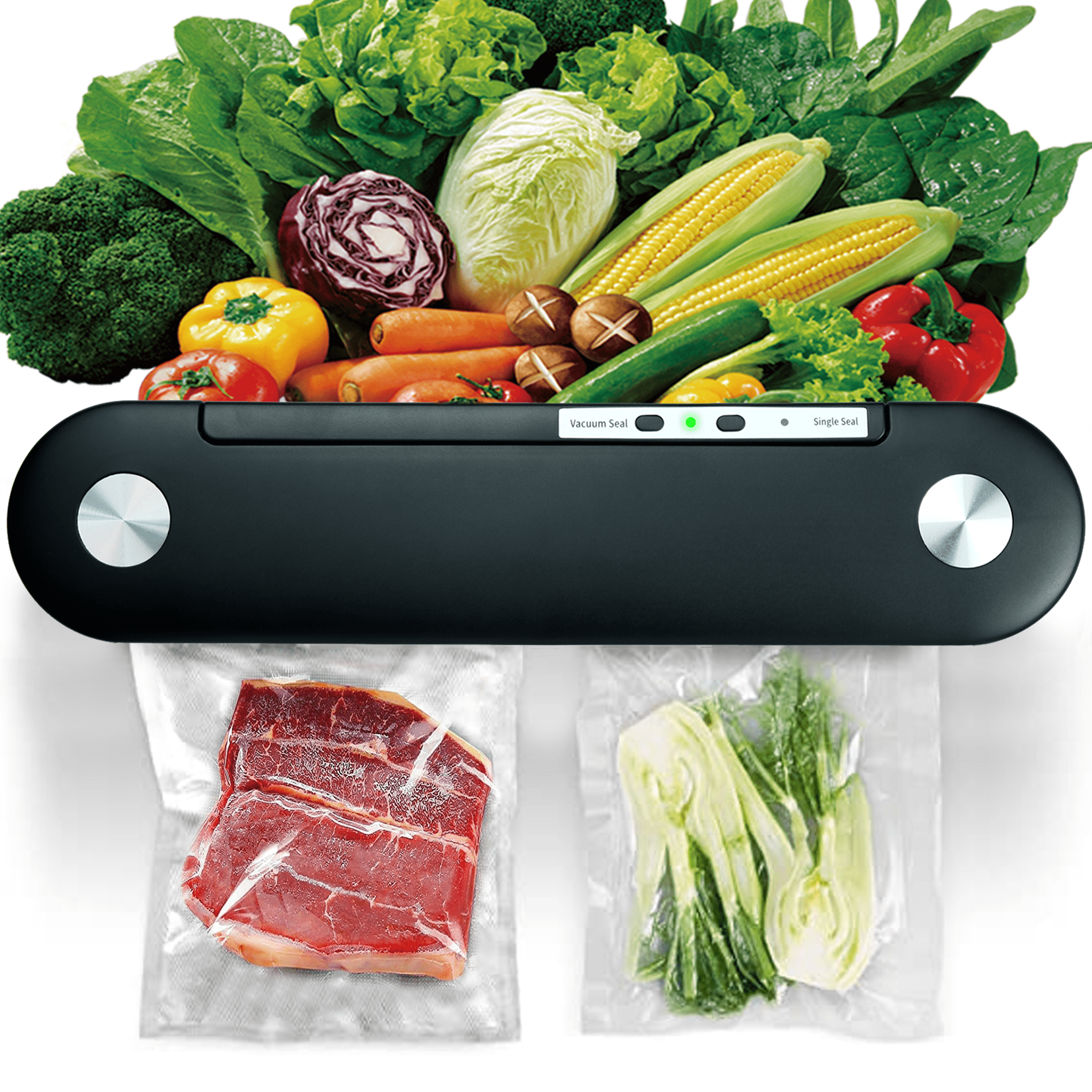 Adofi Vacuum Sealer Machine(60Kpa),Full Automatic Food Sealer | Air ...