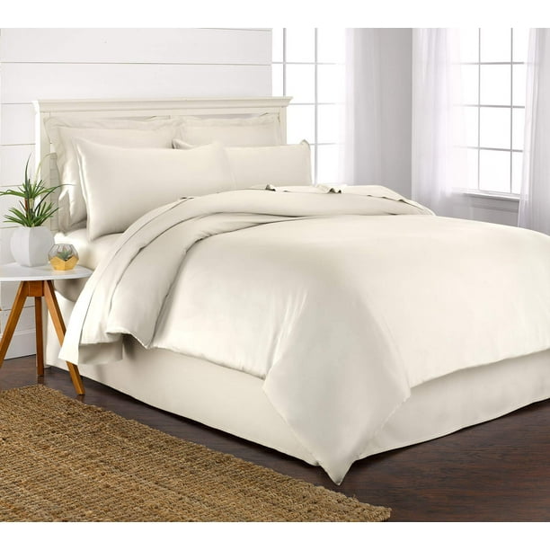 Pure Bamboo King Size Duvet Cover Set 100 Organic Bamboo