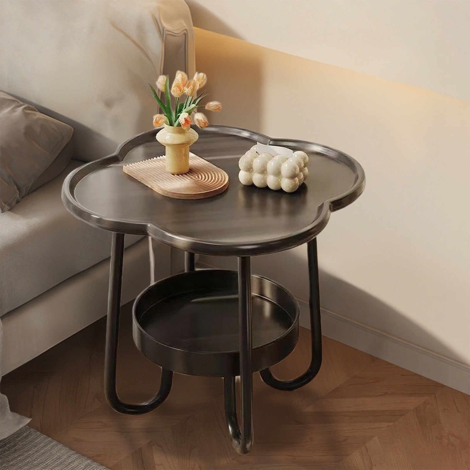 Mini Table Easy Small Apartment Bedside Table Small Table | Walmart en ...