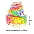 Youngever 52.5 ft Bulletin Board Borders Confetti Border for Classroom ...