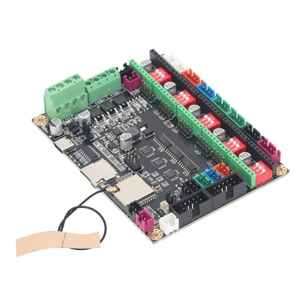 3D Printer Motherboard, 3D Printer Control Board DC12-24V Integrated WIFI ESP32 MCU with A4988 ...