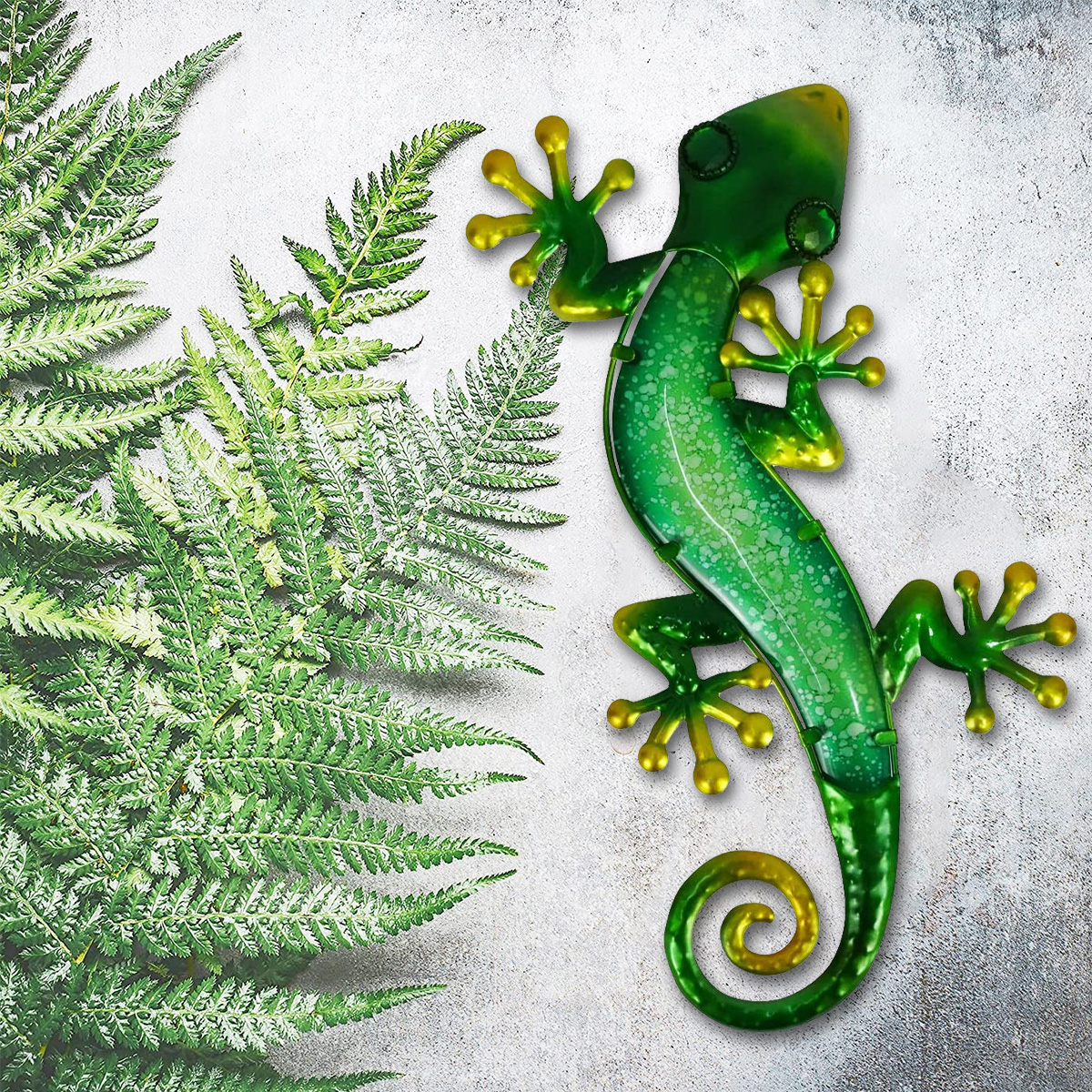 Gecko Metal Wall Art
