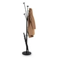 Alba Festival Coat Stand with Umbrella Holder, 5 Knobs, 14w x 14d x 73 ...
