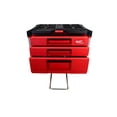 Milwaukee 48-22-8447 22" Modular 3 Drawer Tool Box w/ Metal Reinforced ...