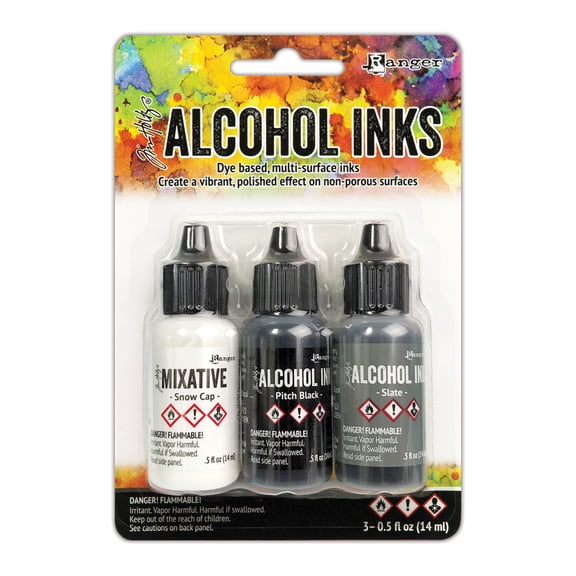 6 Packs: 3 ct. (18 total) Ranger Tim Holtz Alcohol Ink Kit - Rustic ...