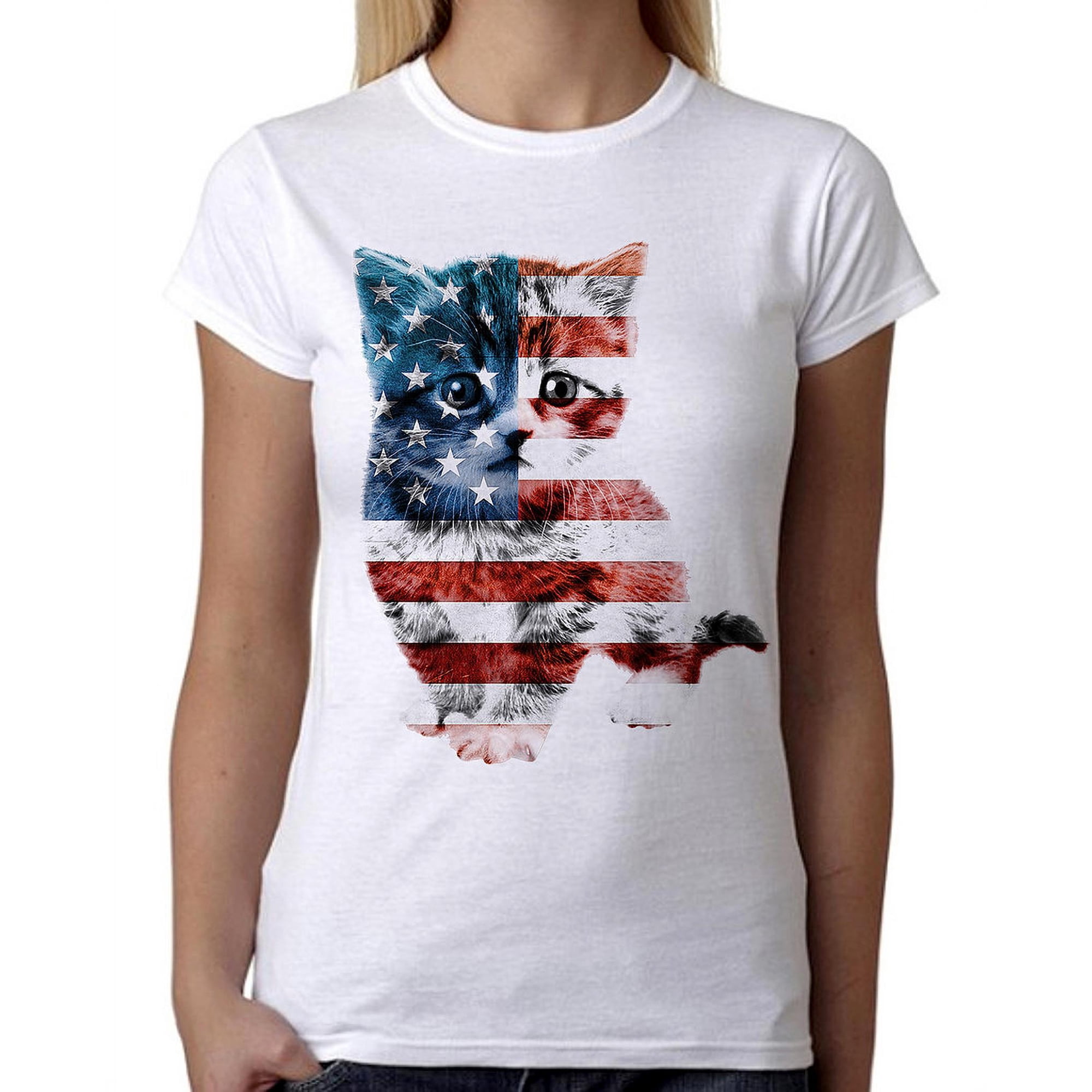 American Flag Kitten