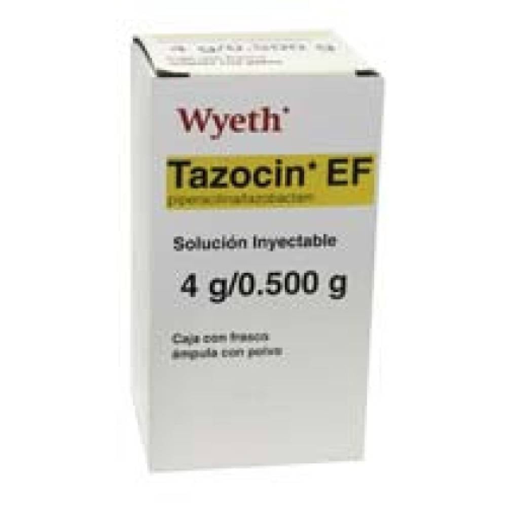 Tazocin EF Wyeth 4 g/0.500 g solución inyectable | Walmart en línea
