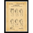 Affixzi Toilet Paper Roll Patent Print 1891 Vintage Art Bathroom Decor ...