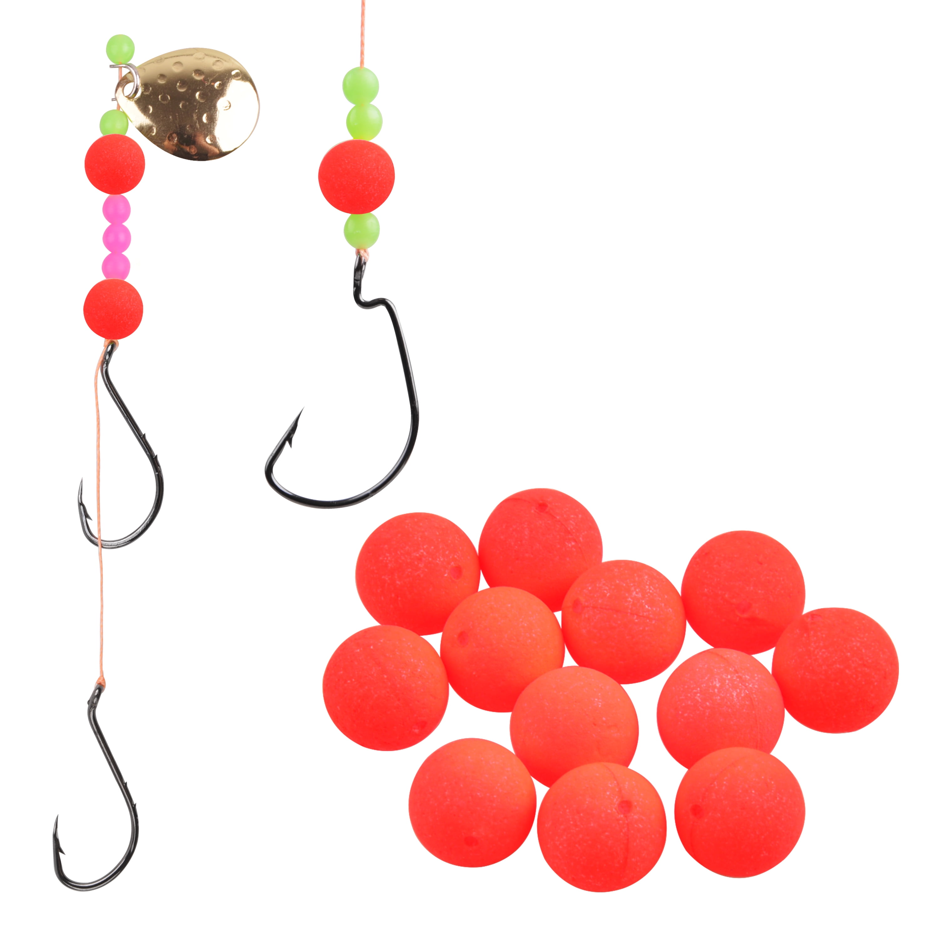 Foam Floats Fishing Rig Floats - 60 Pack Pompano Rig Floats Snell Float ...