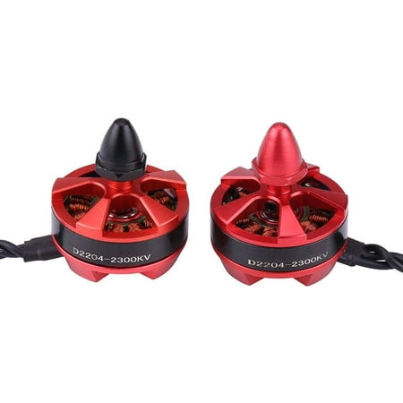 4pcs D2204 2300KV 2 3S Metal and Magnet Brushless Motor for 250 260 280 ...