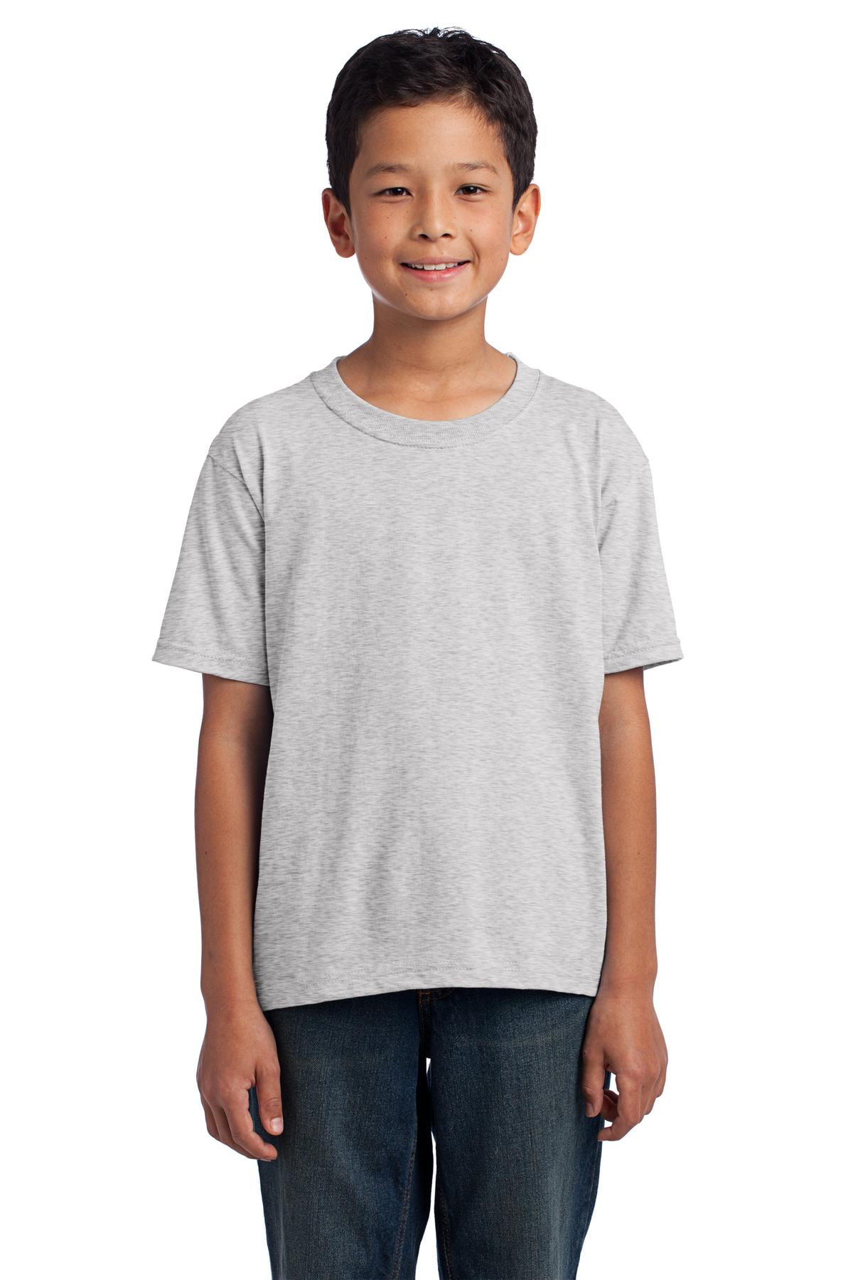 Fruit of the Loom Boys 100 Percent Cotton Short Sleeve T-Shirt. 3930B - Walmart.com
