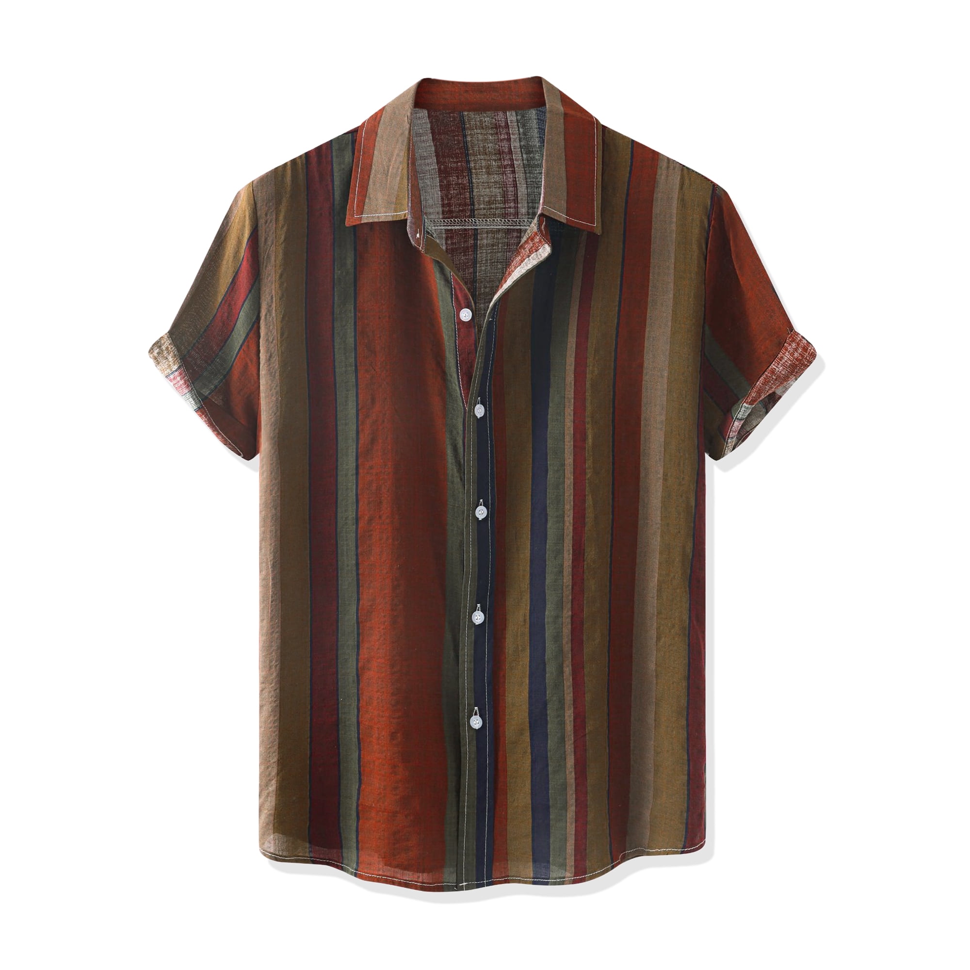 Click here for Unique Bargains Mens Summer Color Block Short Slee... prices