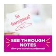 Post-it Transparent Notes, Clear, 2.8 in. x 2 .8 in., 36 Sheets, 1 Pad ...