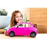 Barbie Fiat 500 Pink Convertible Car and Fashion Doll Playset - Kids ...