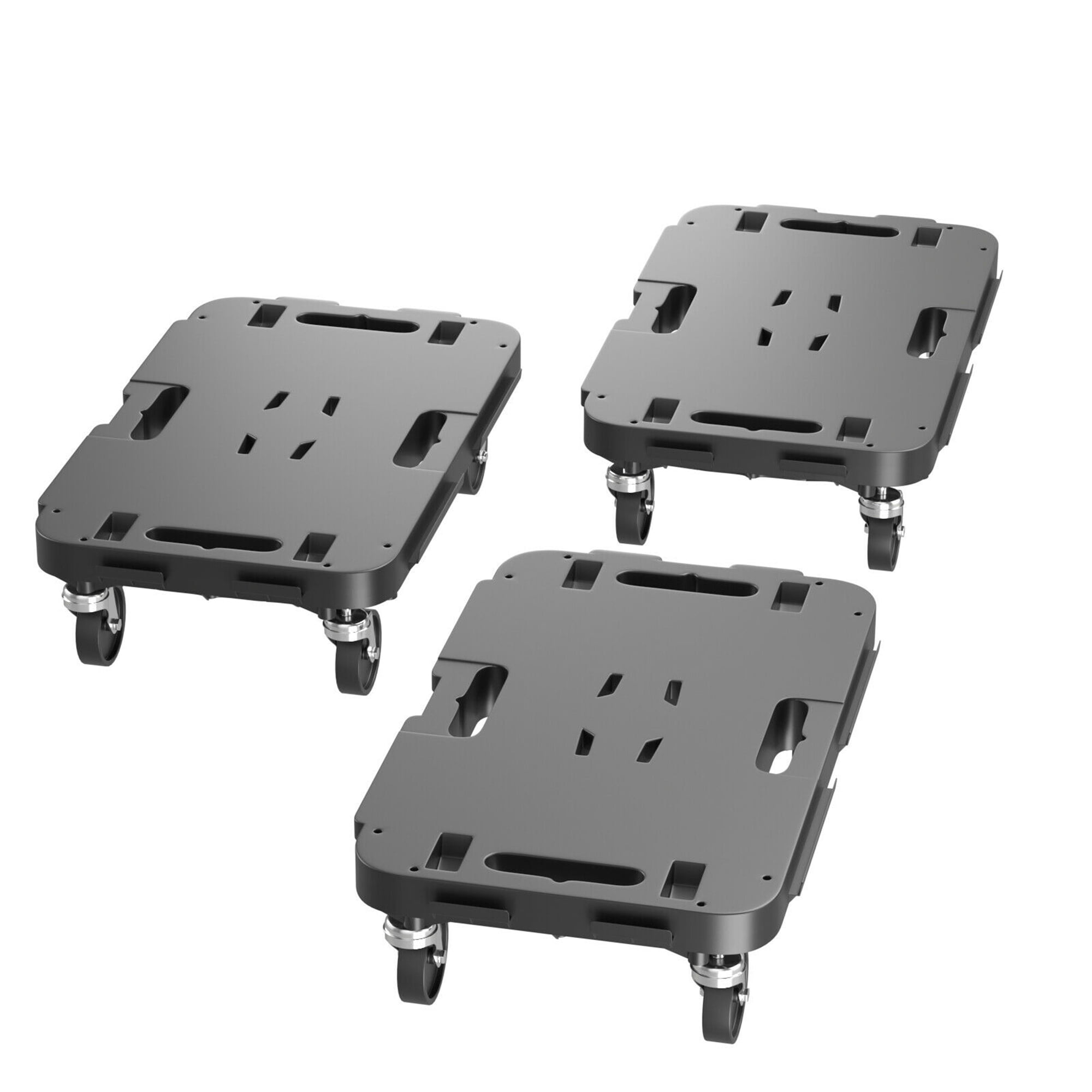 Gymax 3pcs Platform Dolly Interlocking Furniture Mover 660lbs Weight ...