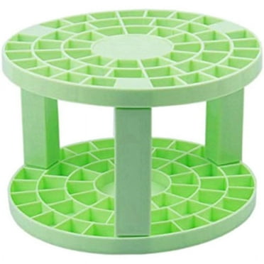 Craft Paint Storage Organizer 63 Holes Vertical Paint Rack Stand Wall ...