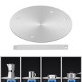 Stainless Steel Induction Adapter Plate milk Cookware top Heat Diffuser ...