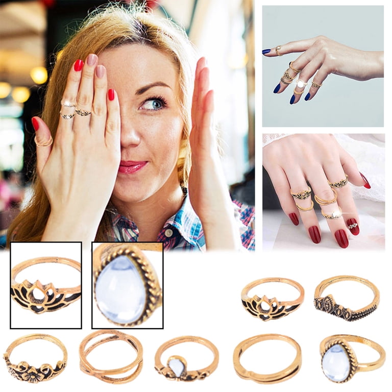 Gold Fashion Rings For Women