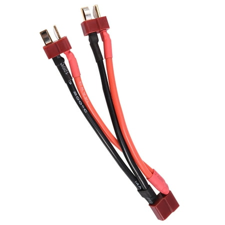 WALFRONT T Plug Lipo RC Battery Pack Parallel Adapter Connector 1 ...