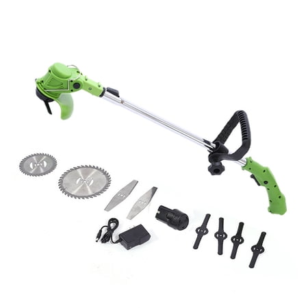 20V 2000mAh Rechargeable Cordless Electric String Trimmer, 250mm ...
