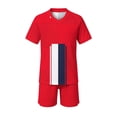 SGFCWSX Boys Soccer 2 Piece Uniform, Quick Dry Short Sleeve T-Shirt and ...