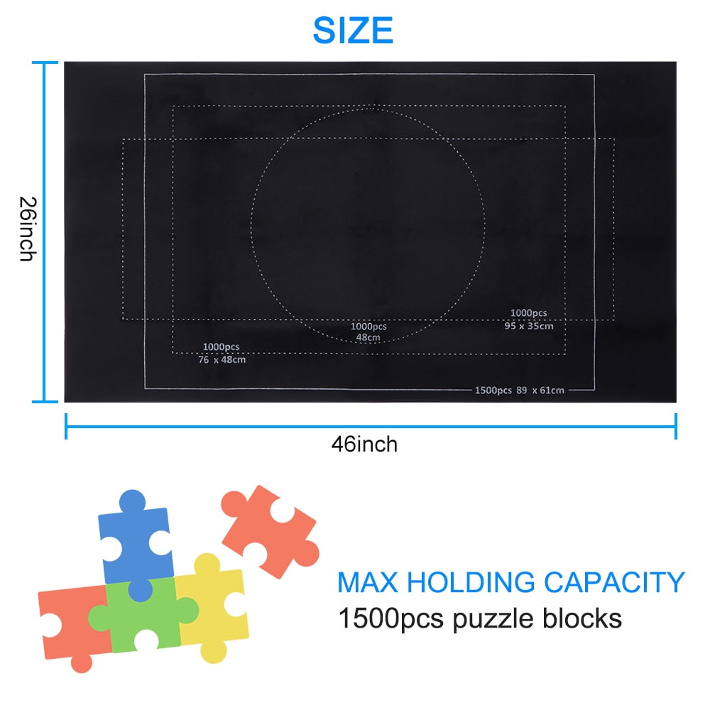 Click here for Ruzhgo Professional Jigsaw Puzzle Roll Mat Felt Ji... prices