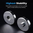 ARVIVO 2pcs Steel Ultracompact Adjustable Weight Dumbbells with Foam ...
