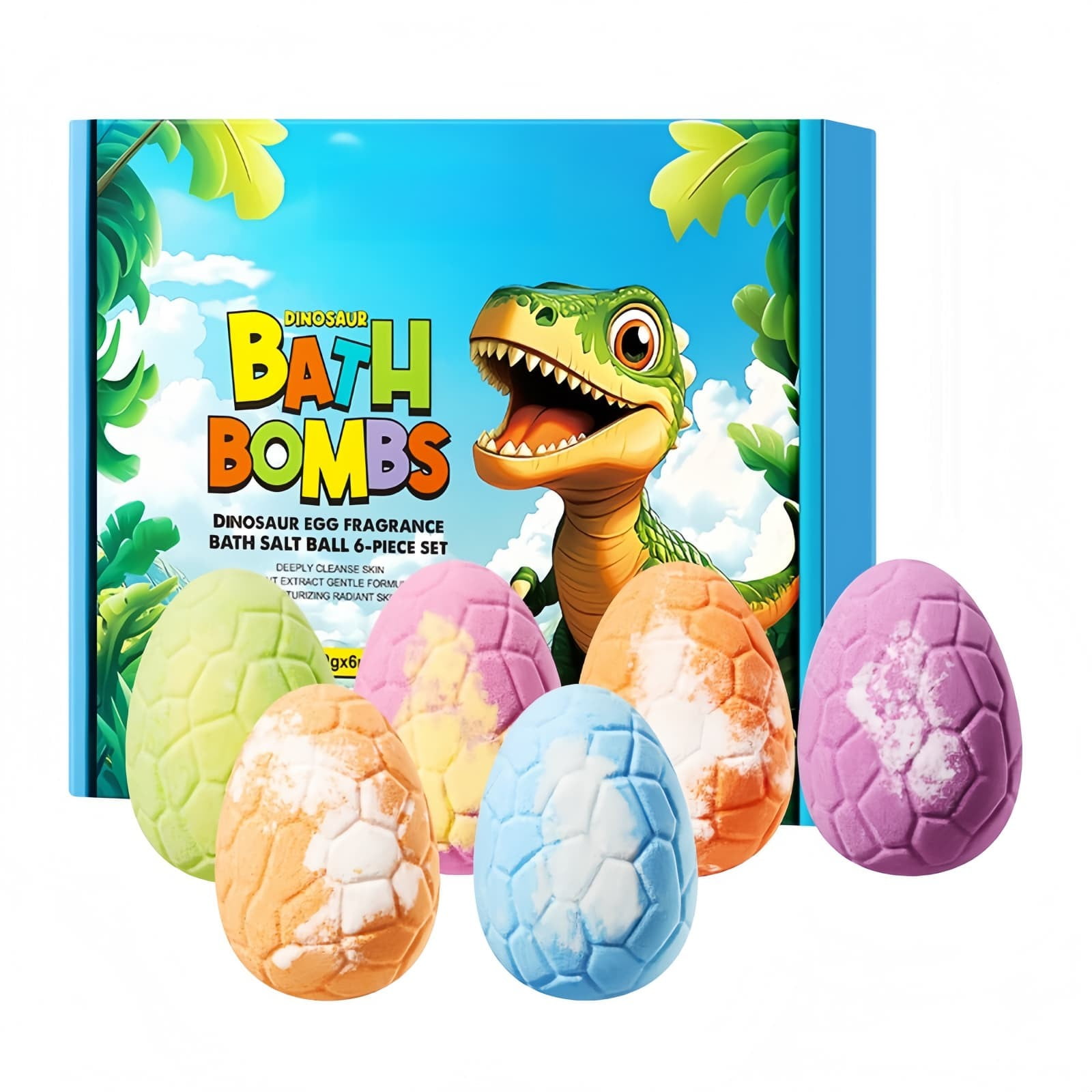 Click here for Zhangmingg Dinosaur Egg Bath Bombs Set Of 6 Long L... prices