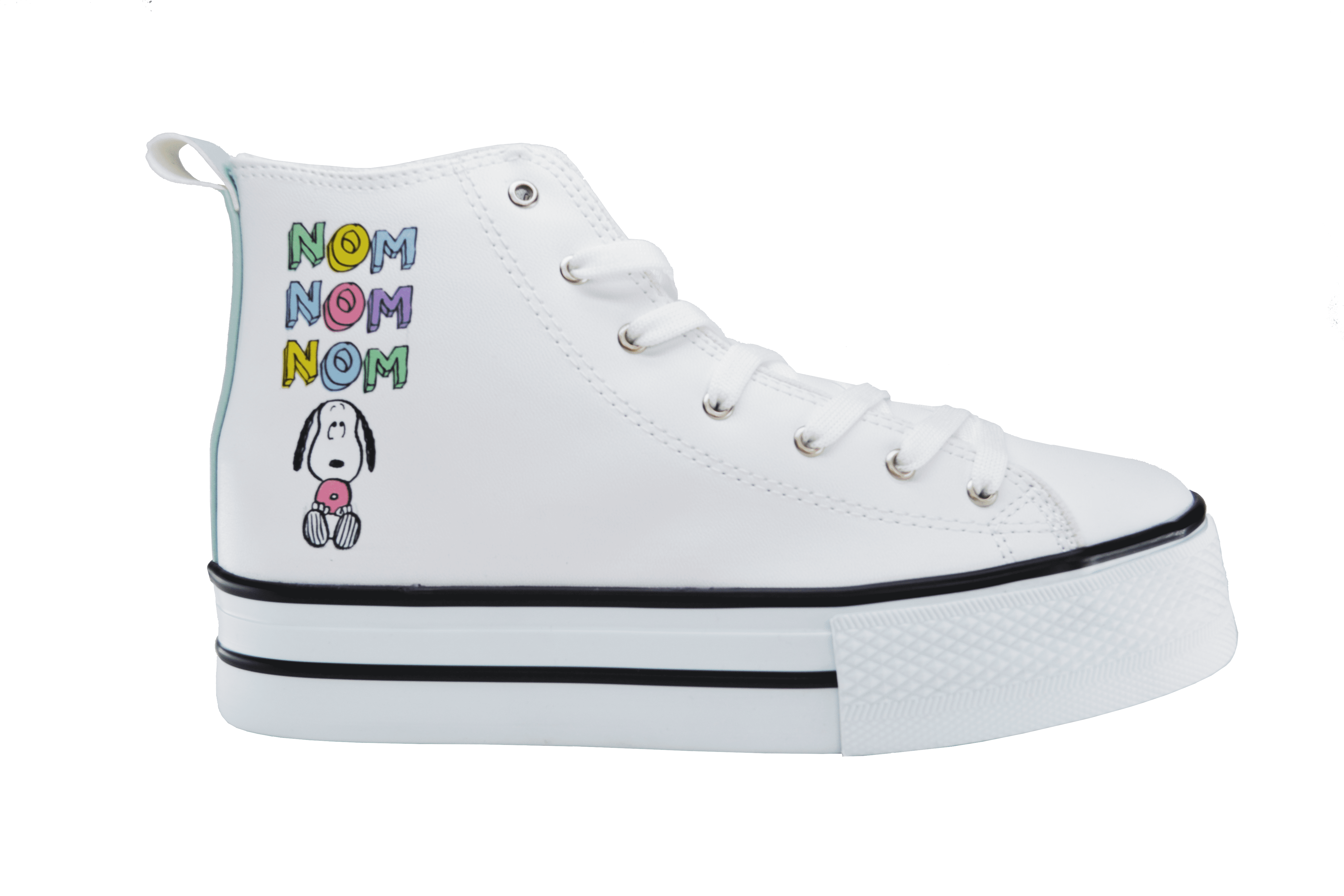 Tenis Sneakers Snoopy Nom Nom para Dama Peanuts Licencia Oficial ...