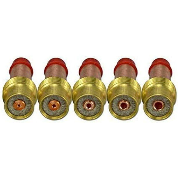 45V24 45V25 45V26 45V27 45V28 TIG Gas Lens Collet Body WP 17 18 26 TIG ...