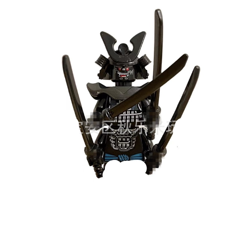 Figuras de dibujos animados Ninja Morro Oni Omega, minibloques de ...