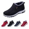 AUDeals Women's Waterproof Hiking Snow Boots Warm Fur Lined Ankle Boots ...