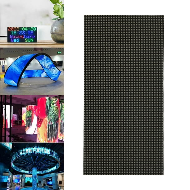 LED Matrix Panel, LED Matrix Display 96x48 2 HUB75 Interface For Column ...