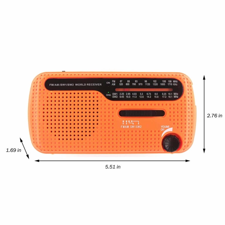 Walmart Battery Powered Emergency Radio