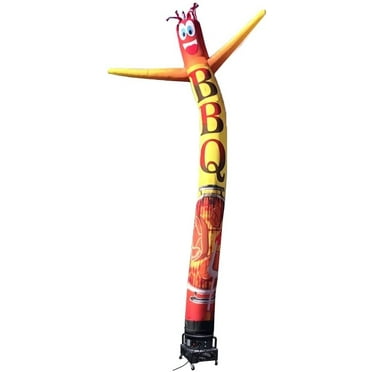 Burgundy 20ft Tall Inflatable Tube Man Air Powered Dancing Puppet for ...