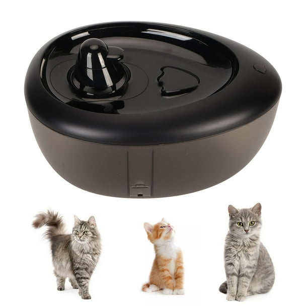 Cat Water Fountain, 2L Capacity Pet Water Fountain Ultra Quiet Dog Water Dispenser Cute ...