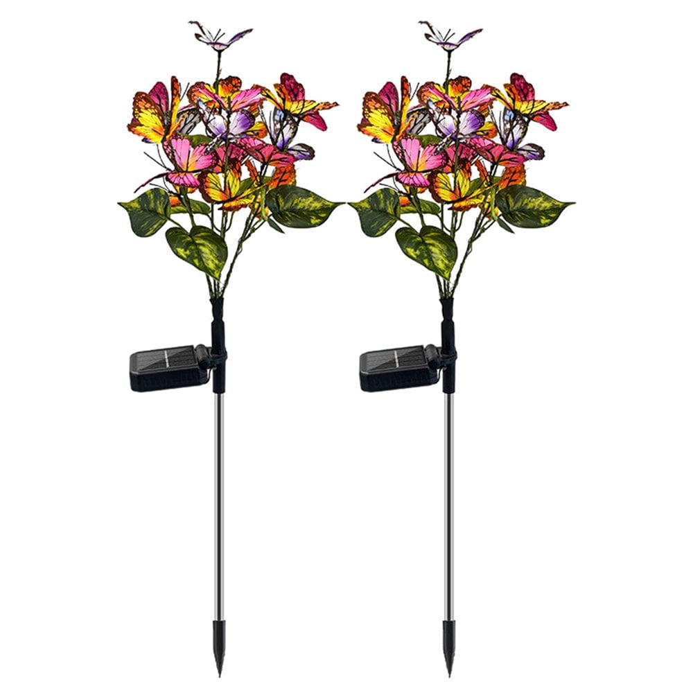 Click here for Generic 2pcs Solar Butterfly Light Outdoor Solar L... prices