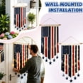 4th of July Decorations, 4 x 2.3 Ft LED Rag American Flag Banner ...
