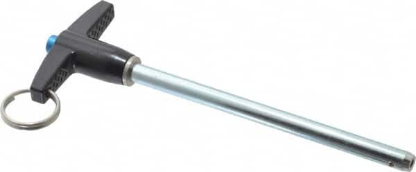 Gibraltar 1/4" Diam, 3-1/2" Usable Length, T Handle, Quick Release Pin ...