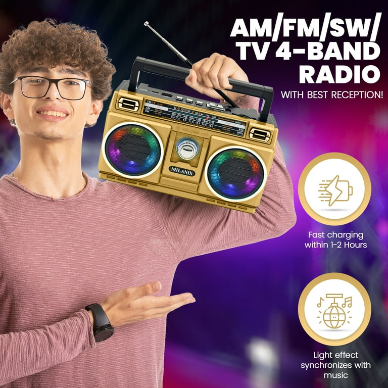 Top 10 Best Portable Am Fm Radio With Bluetooth Best Of Amazon.com: