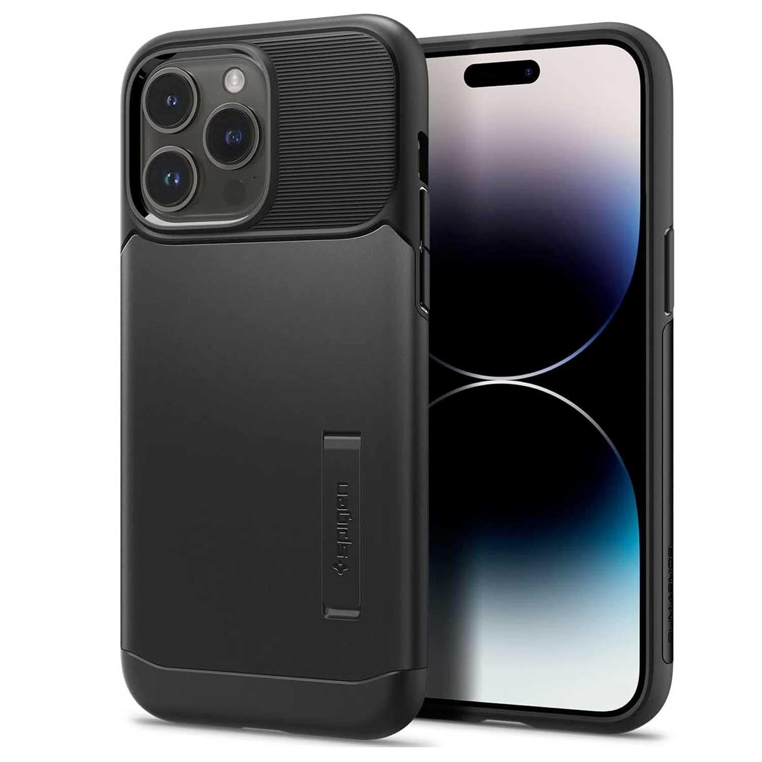 Funda SPIGEN Slim Armor para iPhone 14 PRO Negra Spigen | Walmart en línea