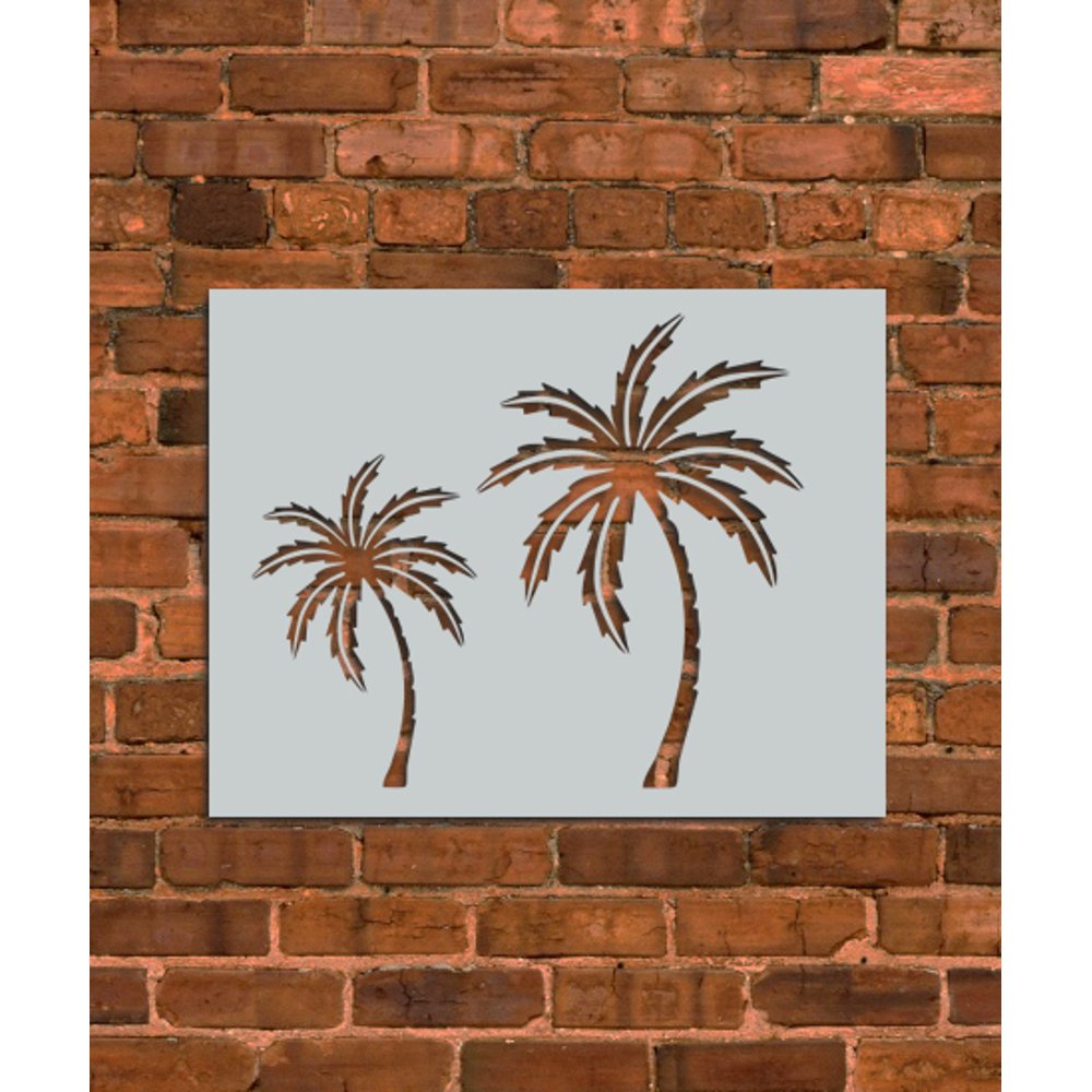 Palm Tree Stencil - Walmart.com - Walmart.com