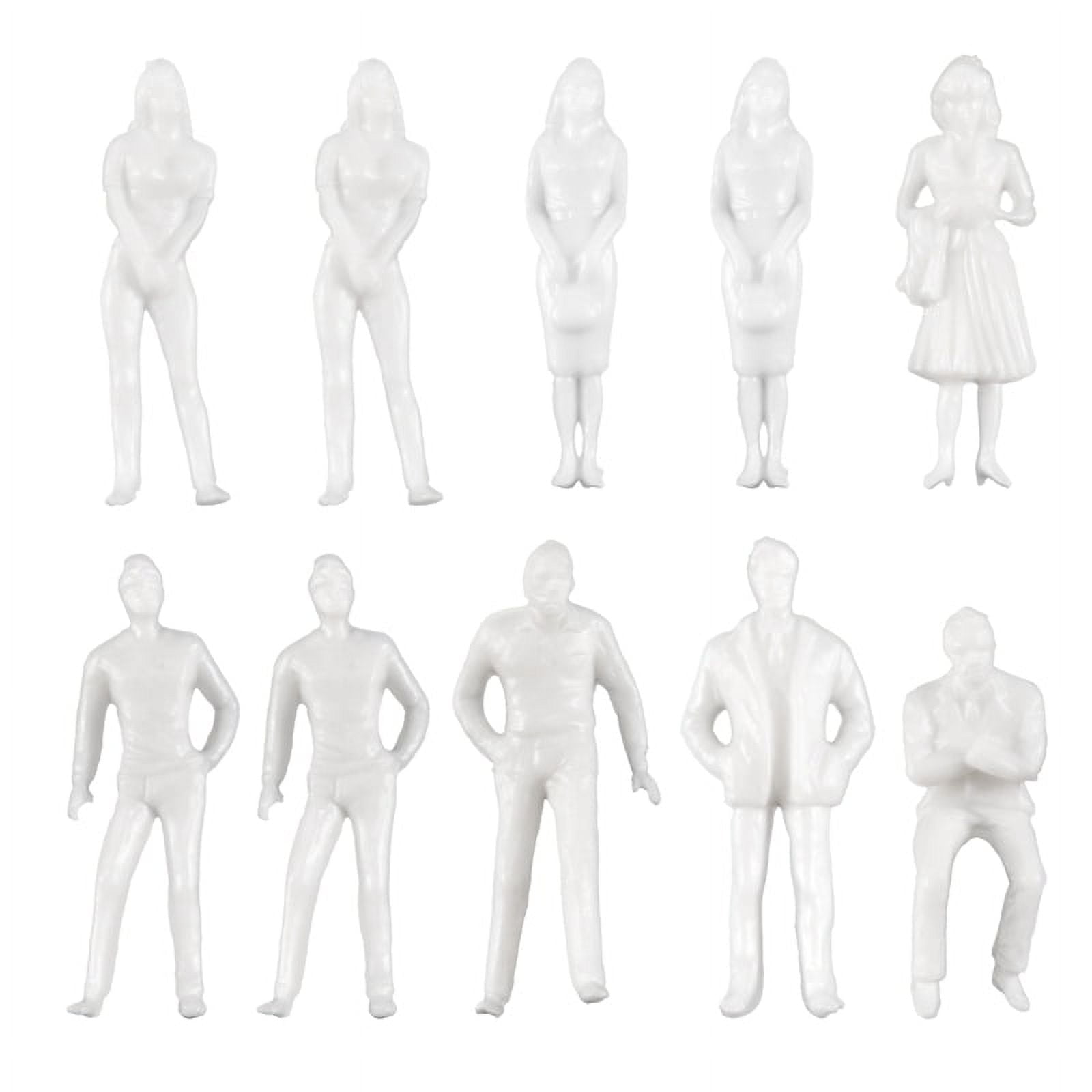 1:50 Figuras blancas Modelo arquitectónico Escala humana Modelo HO ...
