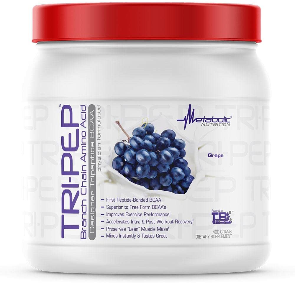 Buy Metabolic Nutrition - TRIPEP Grape, Tri-Peptide Branch Chain Amino ...