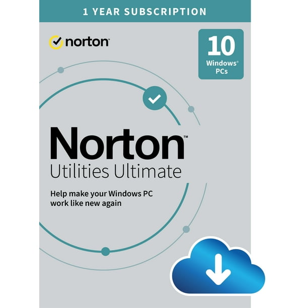 Norton Utilities Ultimate, Cleans and speeds up your PC, 1 Year ...