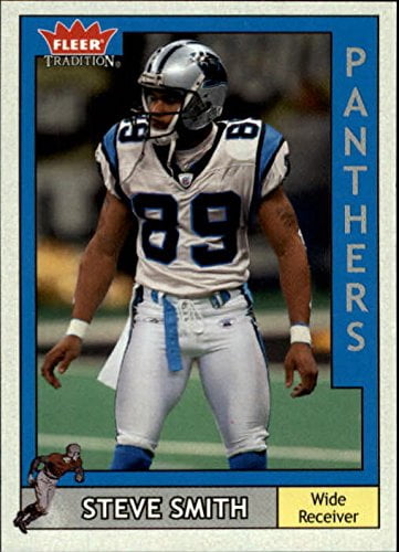 2003 Fleer Tradition #98 Steve Smith NFL Football Trading Card ...
