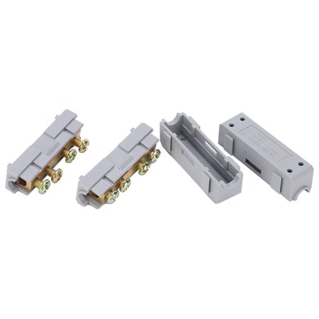 Terminal Block,2Pcs I‑Type Terminal Block Splicing Terminal Quick ...