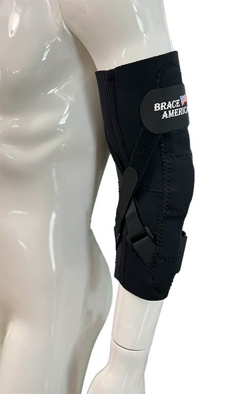 Hyperextension Hinged Elbow Brace 12" - Walmart.com
