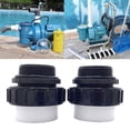 Zecic Simple Pool Hose Adapter Efficient PVC Union PVC Connection Pool ...