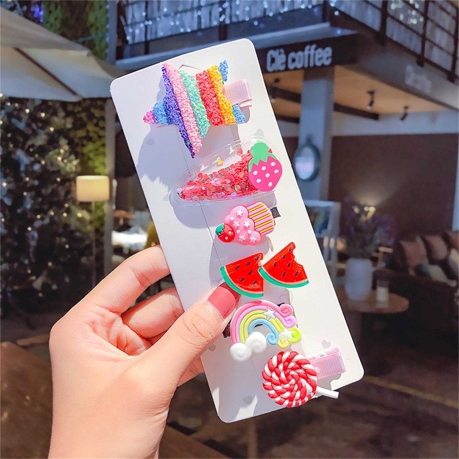 Click here for Egnmcr Hair Clips Children Girls Colorful Hair Cli... prices